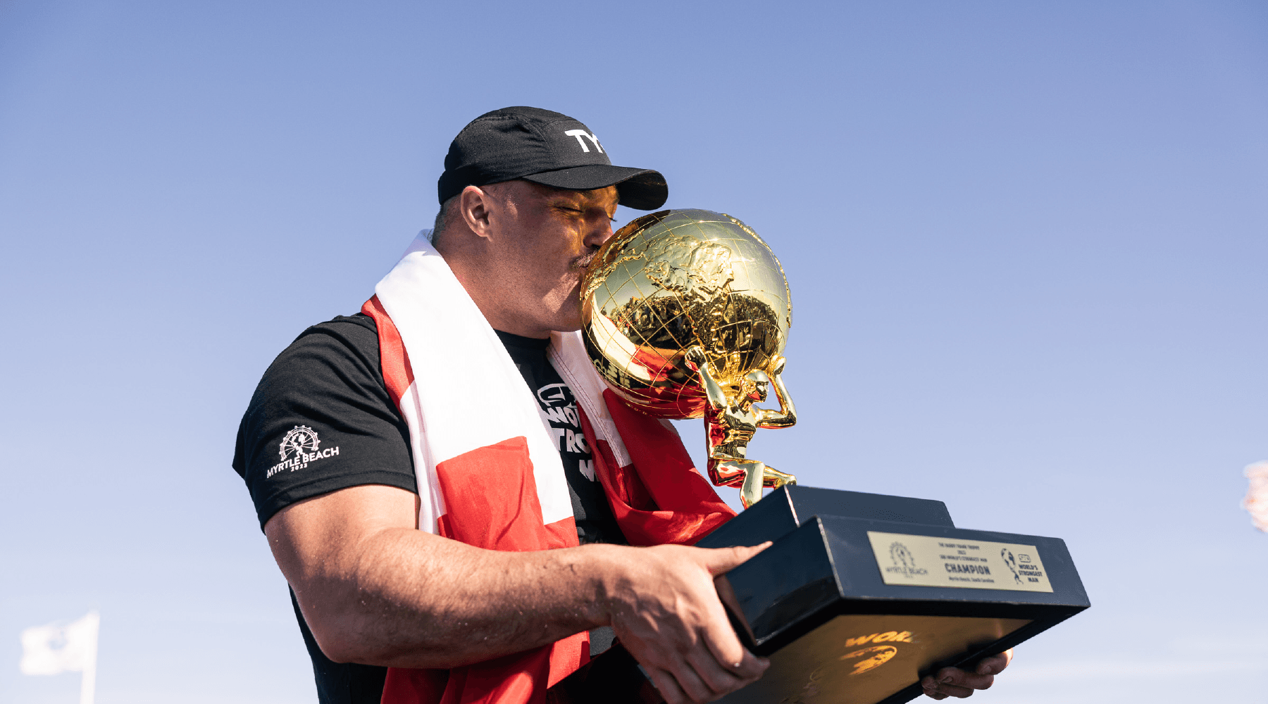 AIRWAAV Athlete Mitchell Hooper is the World's Strongest Man